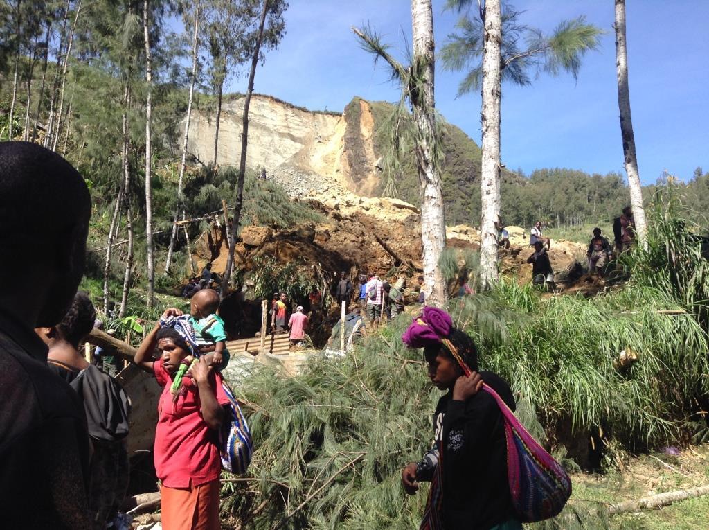 Wabag Diocese, Enga Province Papua New Guinea Massive landslide | MSC ...