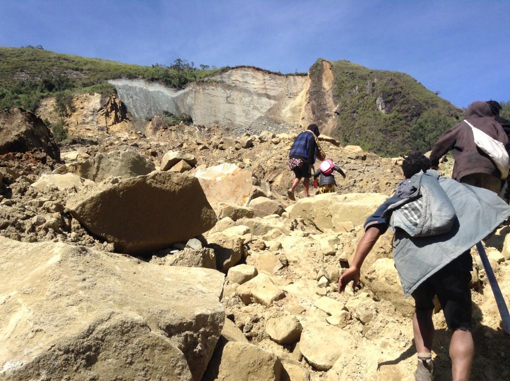 Wabag Diocese, Enga Province Papua New Guinea Massive landslide | MSC ...